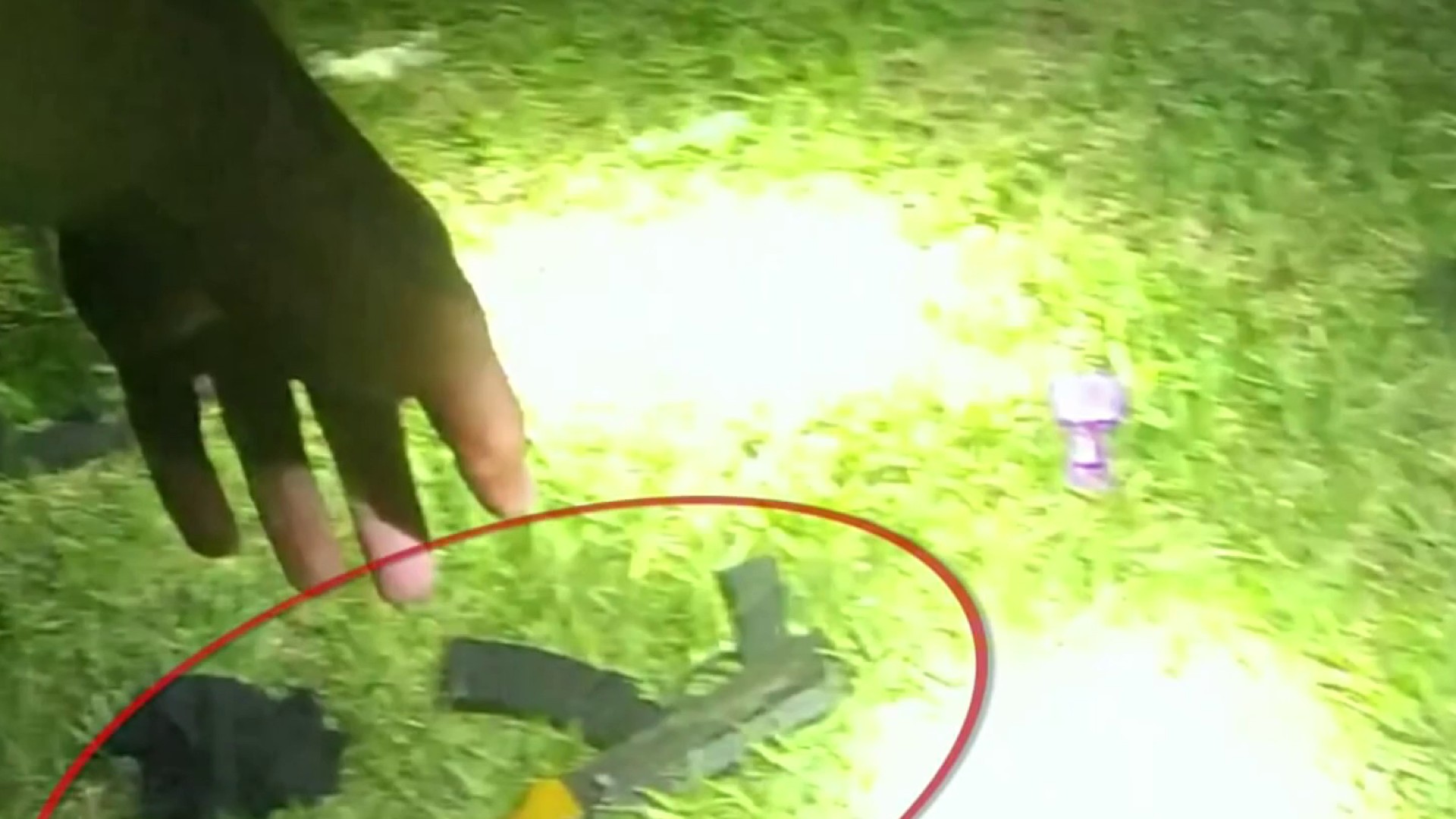 'Sir, you shot me': Video shows chase, shooting of alleged armed ...