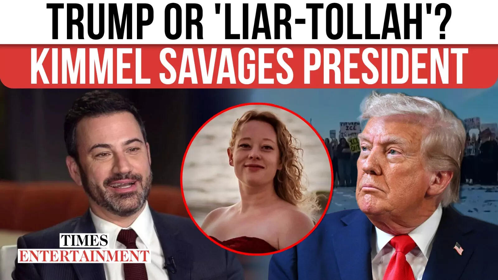 Jimmy Kimmel savages Trump over Renee Good ICE shooting | Late night ...