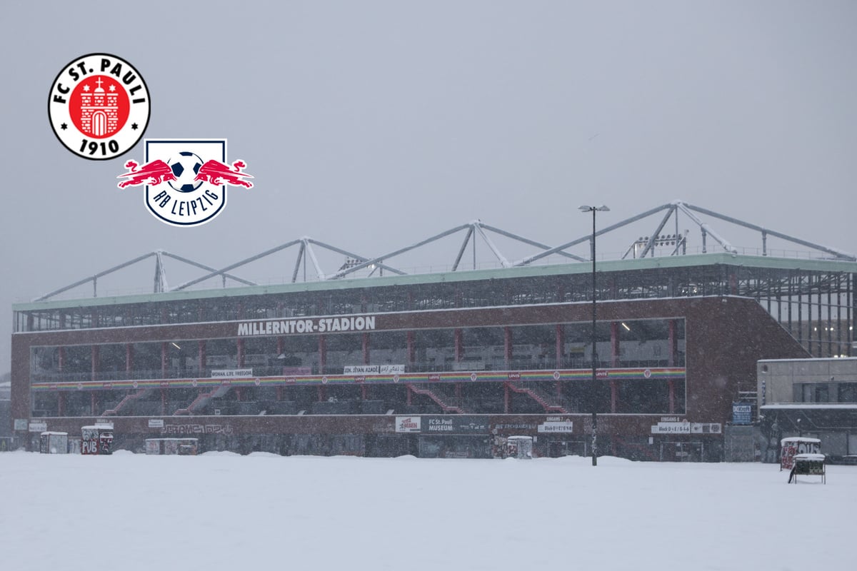 Partie war Schnee zum Opfer gefallen! DFL terminiert St. Pauli gegen ...
