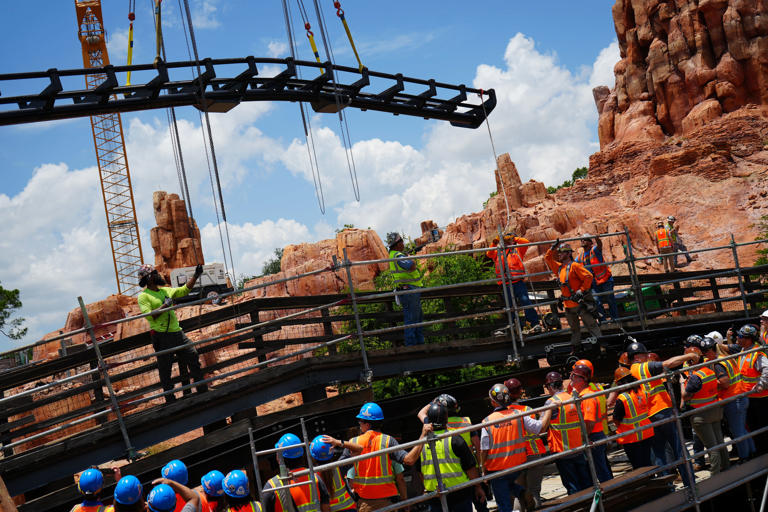 Big Thunder Mountain’s refresh is rolling along at Disney’s Magic Kingdom