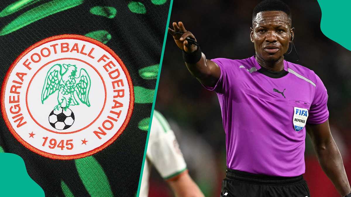 What NFF president said after CAF appointed Ghanaian referee for ...