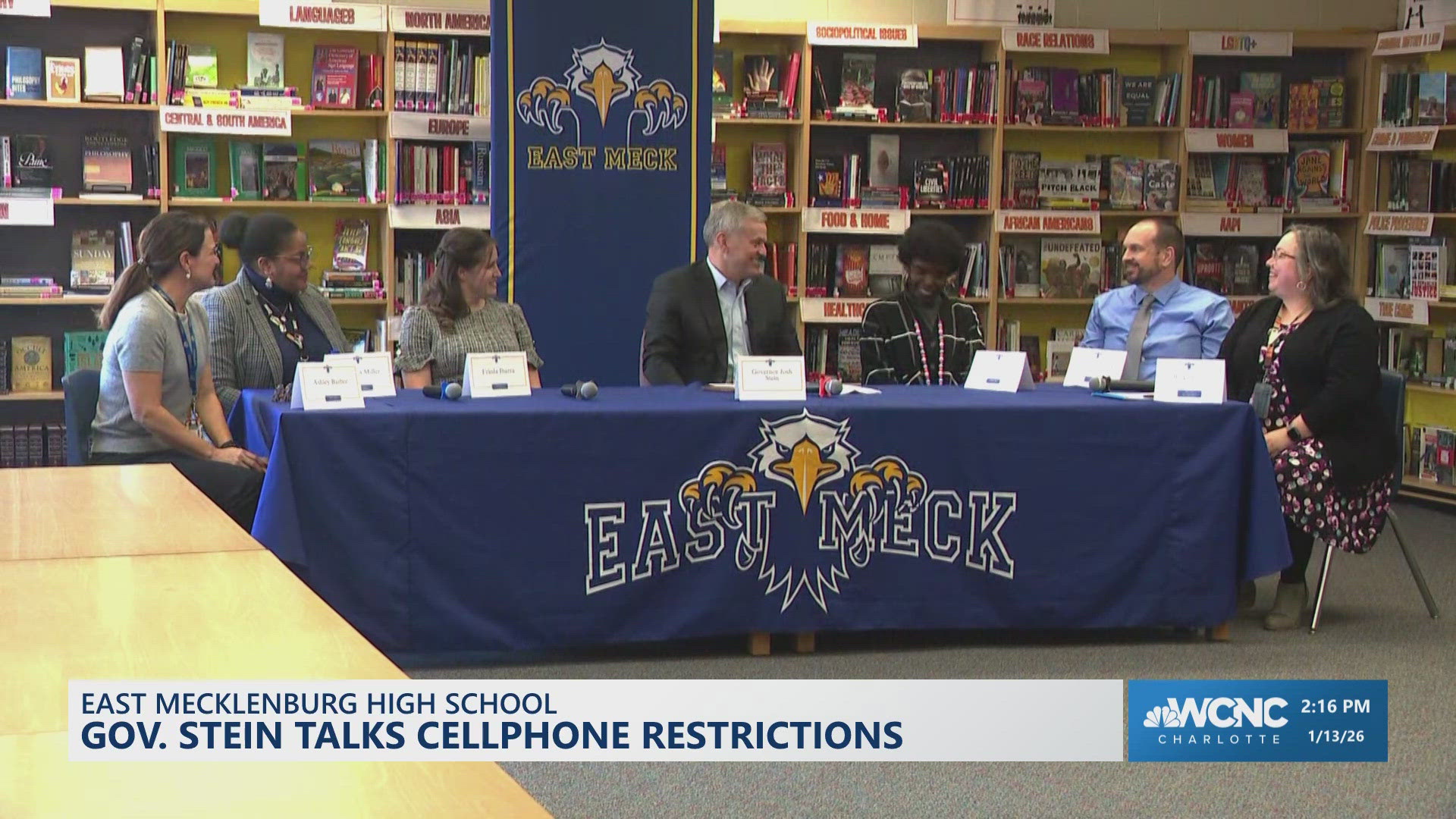 Full: Gov. Stein holds roundtable to discuss new cellphone restrictions ...