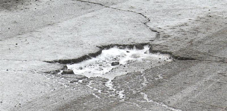 Kingston drivers face early pothole season as freeze-thaw cycle damages ...