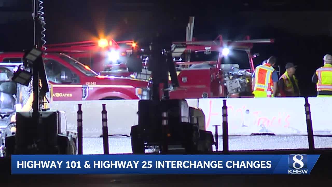 Major Highway 25-US 101 interchange rebuild begins south of Gilroy ...