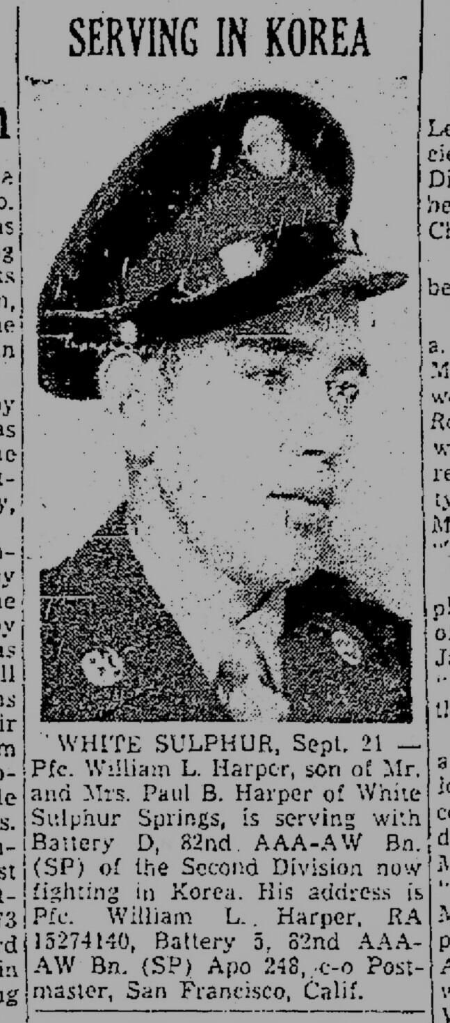 West Virginia soldier Sgt. William L Harper identified 74 years after ...