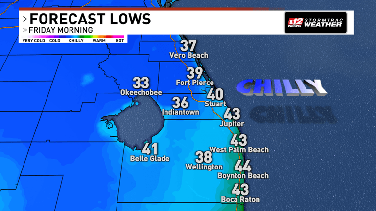 Cloudy and cool before strong cold front brings chilly air on Friday