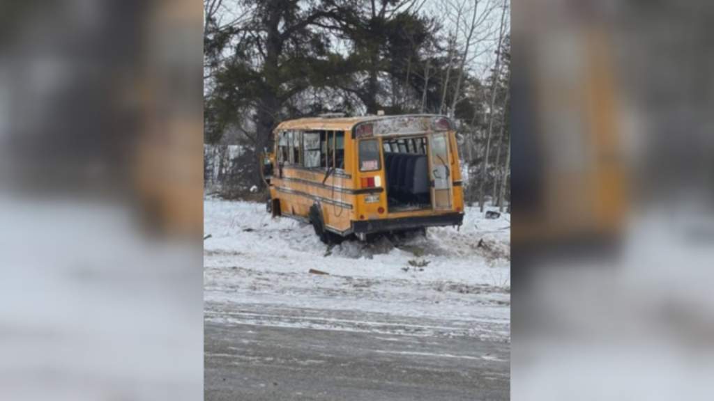 Manitoba bus rollover sends children to hospital, police say injuries ...