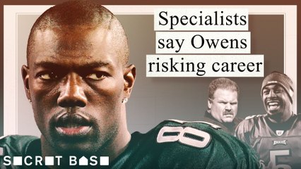 A broken leg didn't stop TO from the Super Bowl