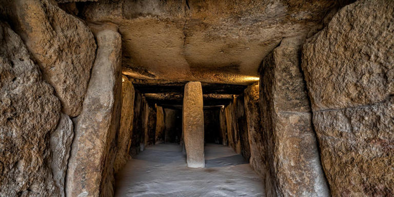 Why were these 1,000-year-old bodies buried at a 5,000-year-old monument?