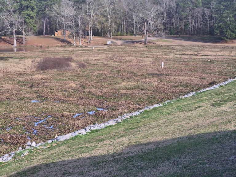 Boat ramp closed at Percy Quin State Park