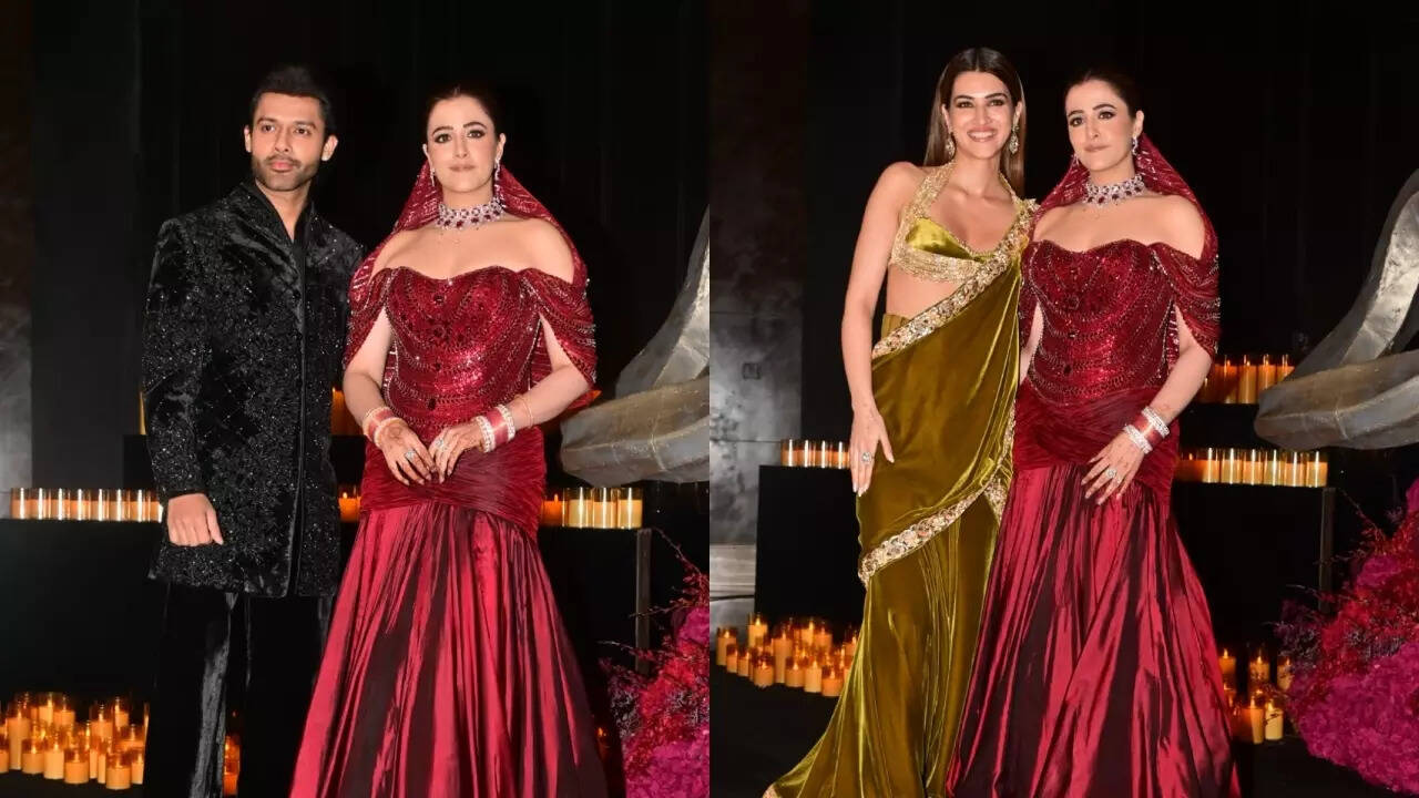 Salman Khan arrives for Nupur Sanon, Stebin Ben's wedding reception ...