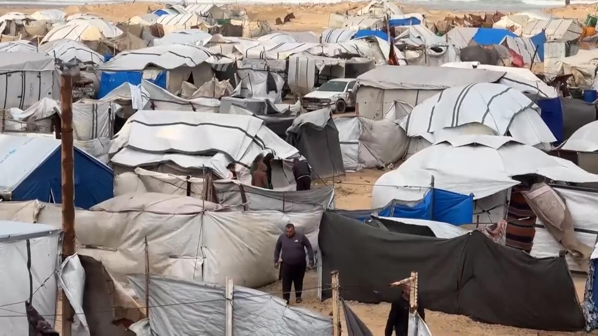 Gaza's living conditions worsen as strong winds and hypothermia kill 5 ...