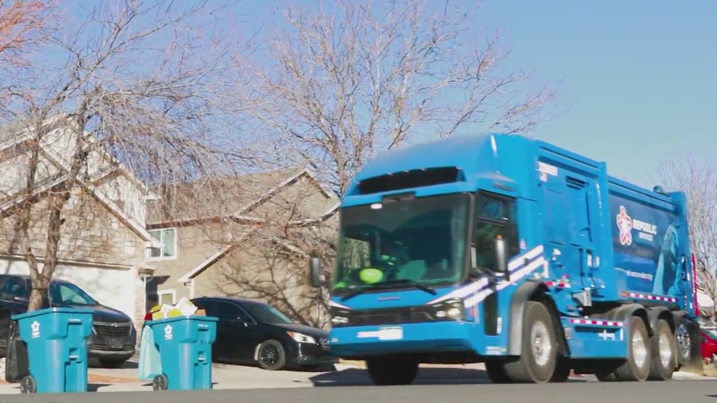 Commerce City shows off fleet of electric recycling and waste ...