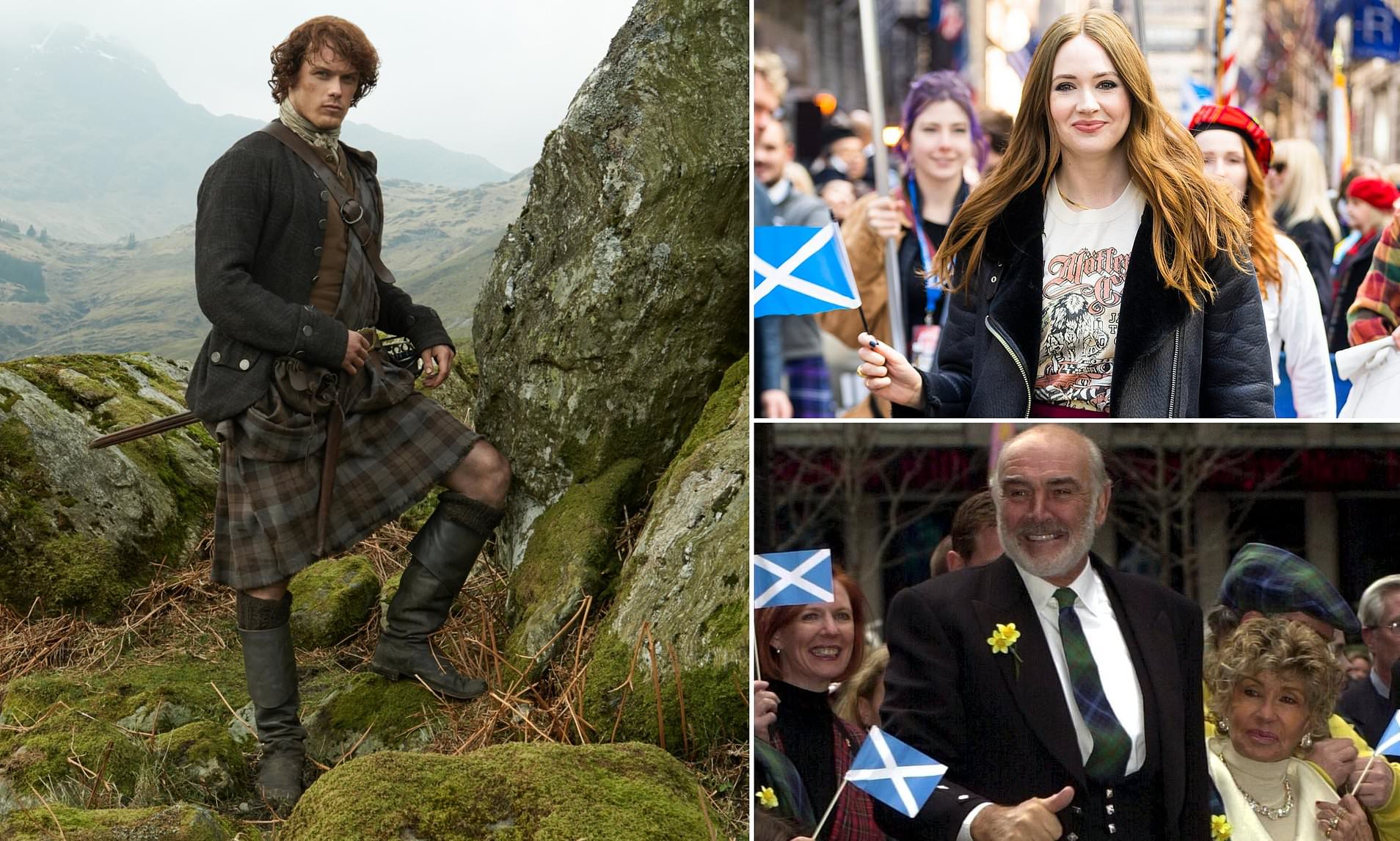 Outlander star Sam Heughan set to lead Tartan Week parade in New York