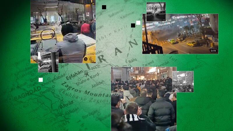 Rare verified footage of Iran's protests posted online shows how the ...