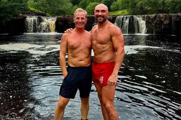 Darlington wild swimmer on appearing on BBC show with Robson Green