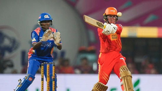 MI vs GG live score, WPL 2026: Georgia Wareham, Bharti Fulmali's late ...