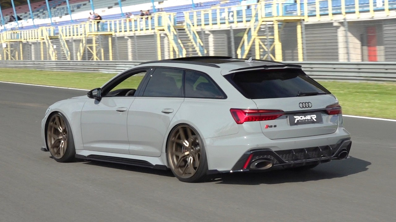 Insane acceleration from this modified Audi RS6