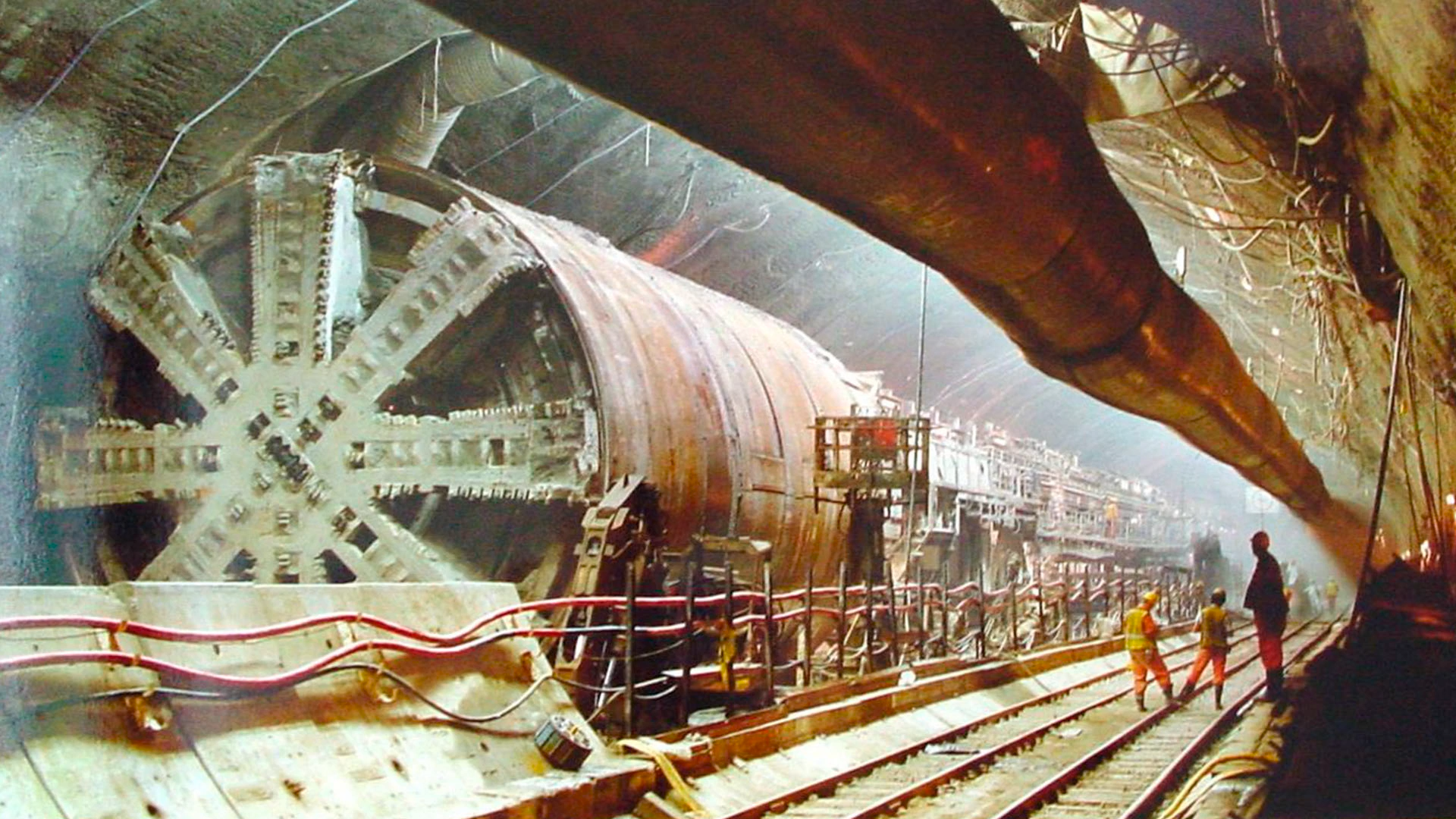This tunnel took nearly 200 years to build