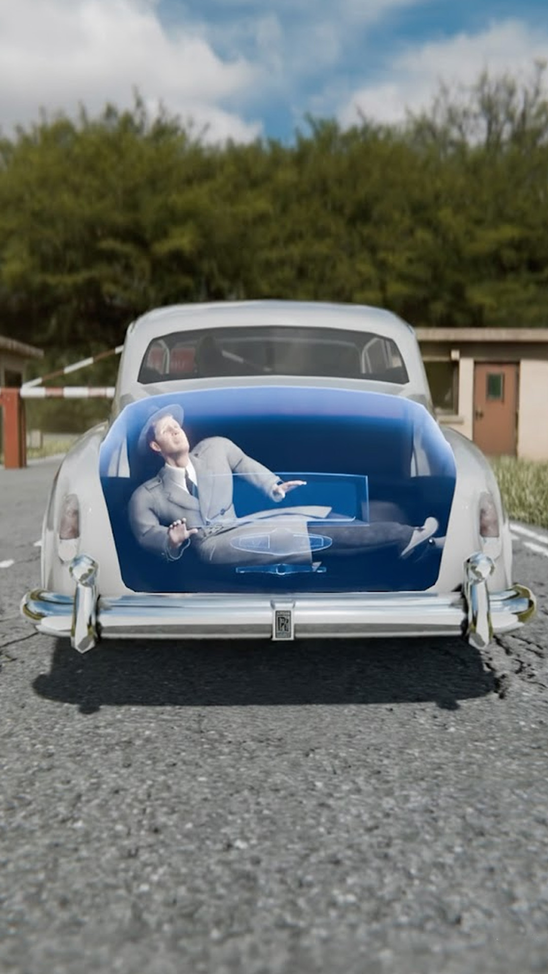 How a British spy escaped in the trunk