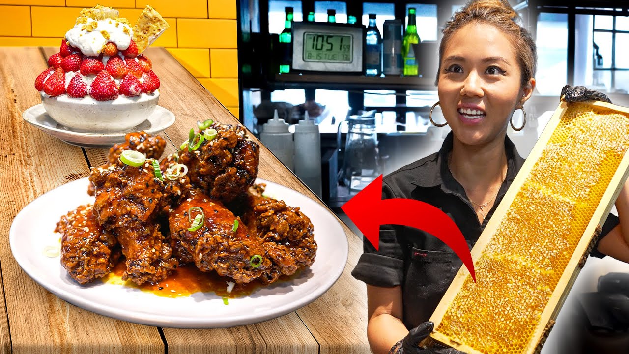 This 6 pounds of fresh honey was turned into three gourmet dishes