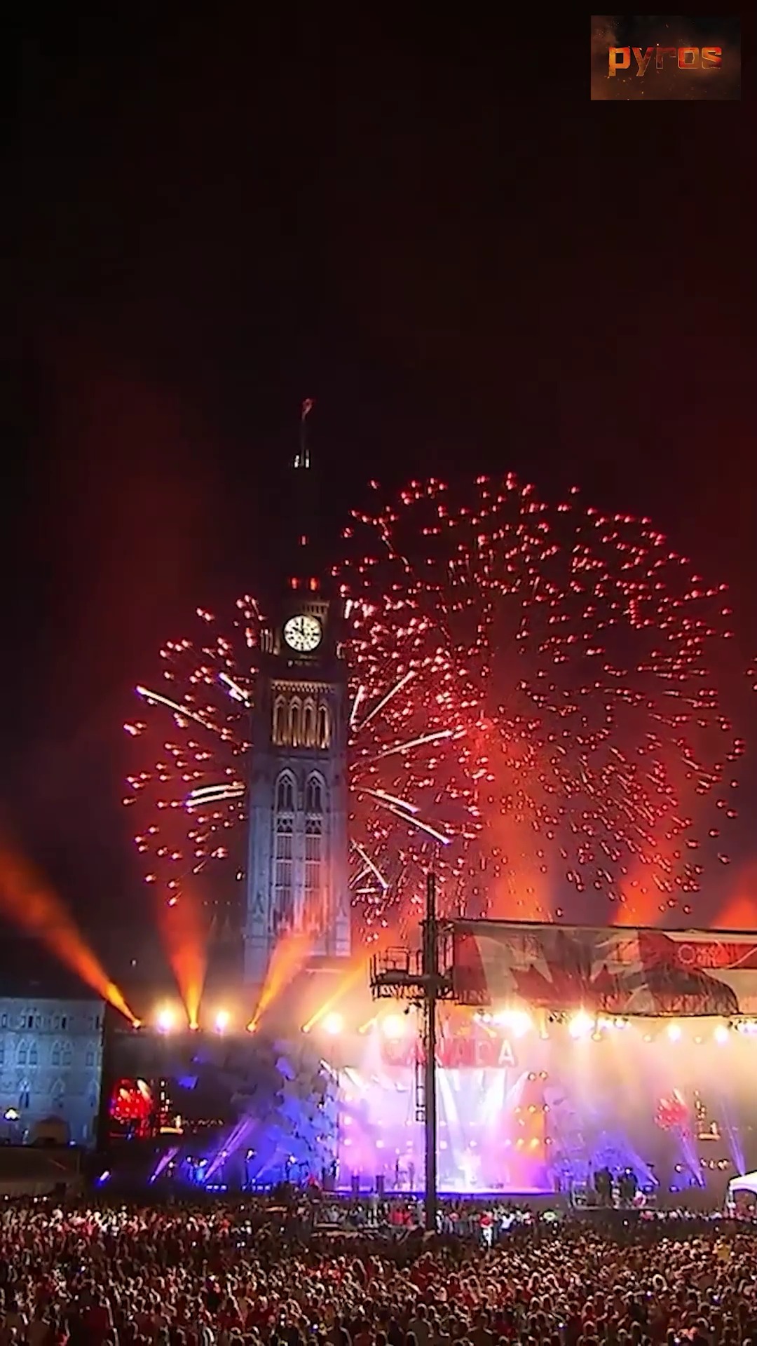 Fireworks that made Canada roar