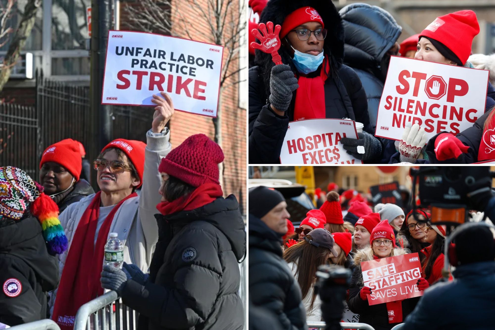 NYC nurses strike enters second day as hospitals move to fill labor gaps