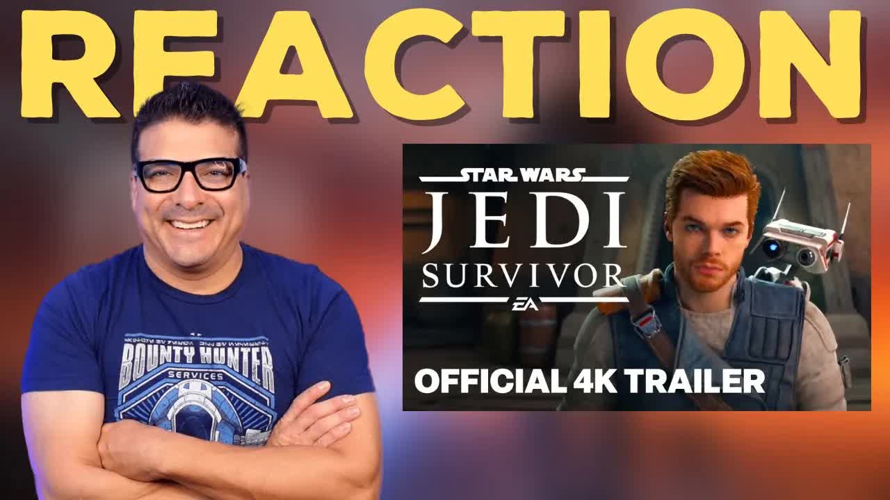 Star Wars Jedi Survivor trailer reaction | 2022 Video Game Awards | EA