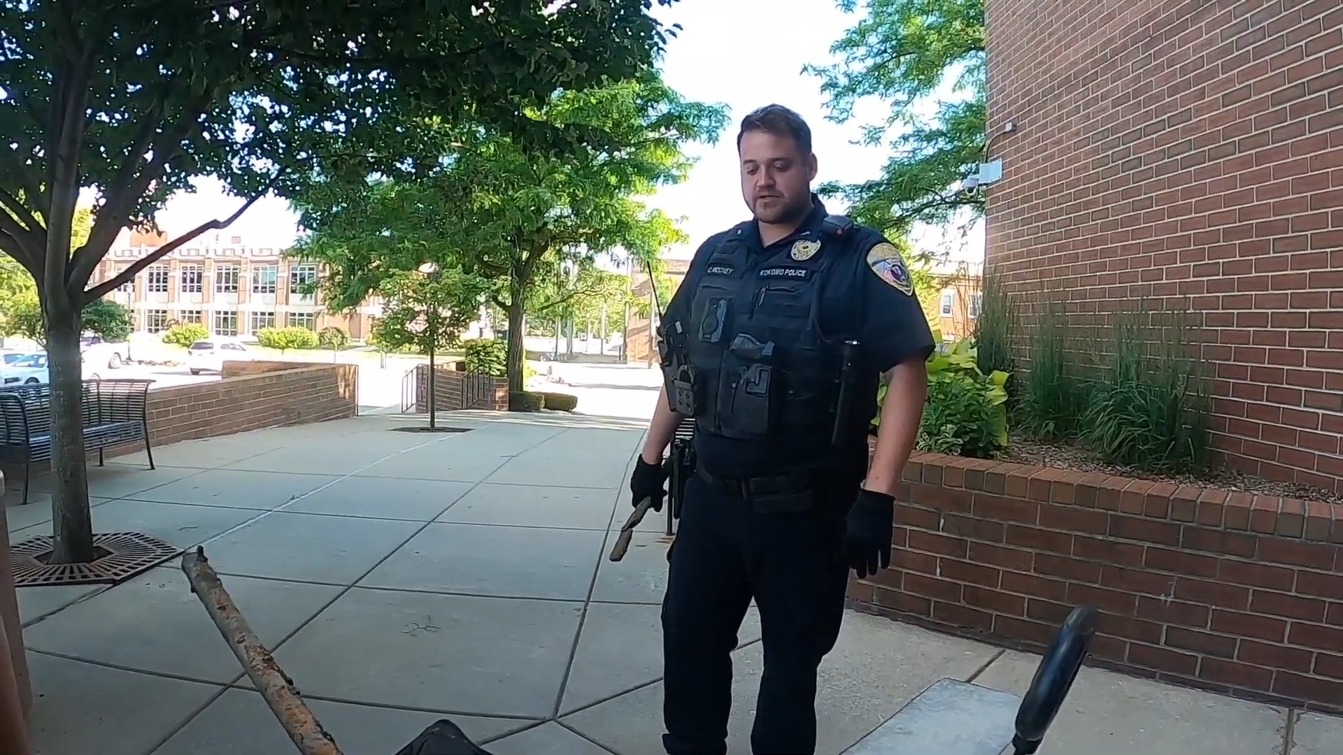 What happened after police asked us to deliver evidence ourselves