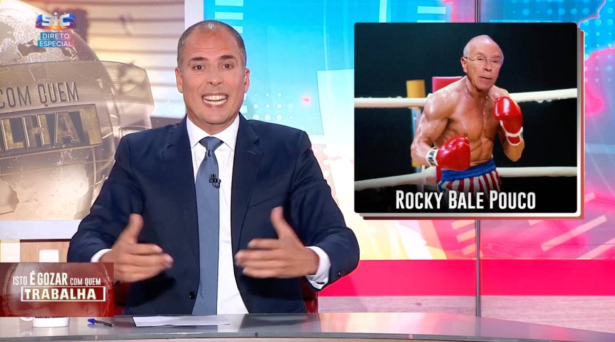 Marques Mendes pratica boxe para acertar no periscópio do almirante ...