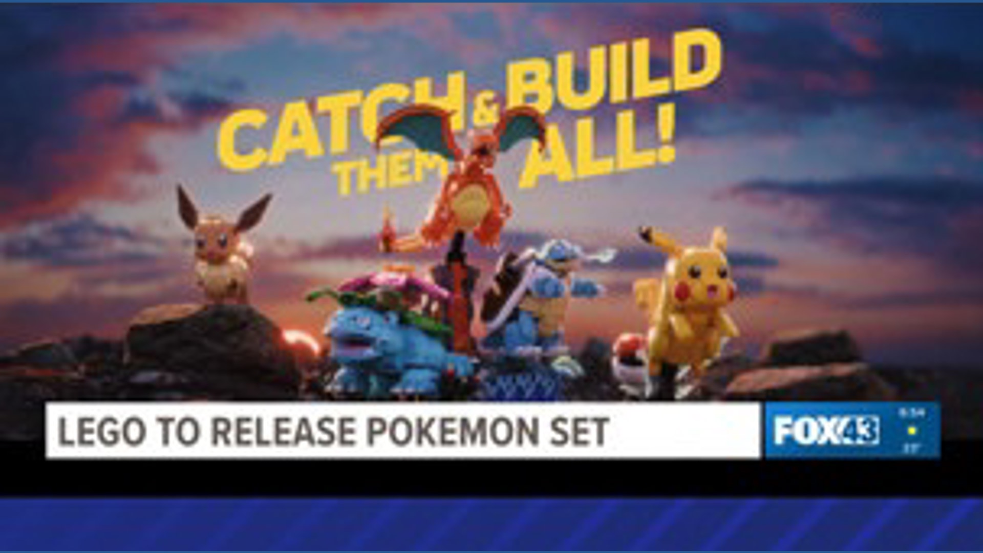 LEGO teaming with Pokemon, releasing new set