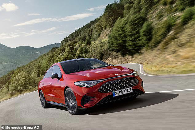 Electric Mercedes with massive range takes first major car award of 2026