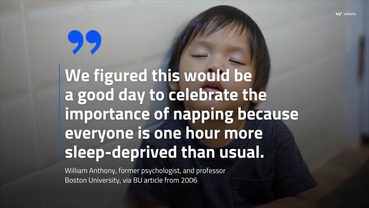 Feeling tired? Don't feel bad, take a nap