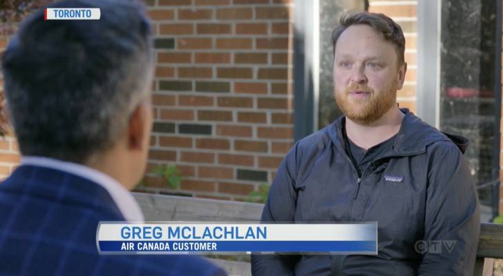 Family outraged after Air Canada sat their 18 month old alone on a ...