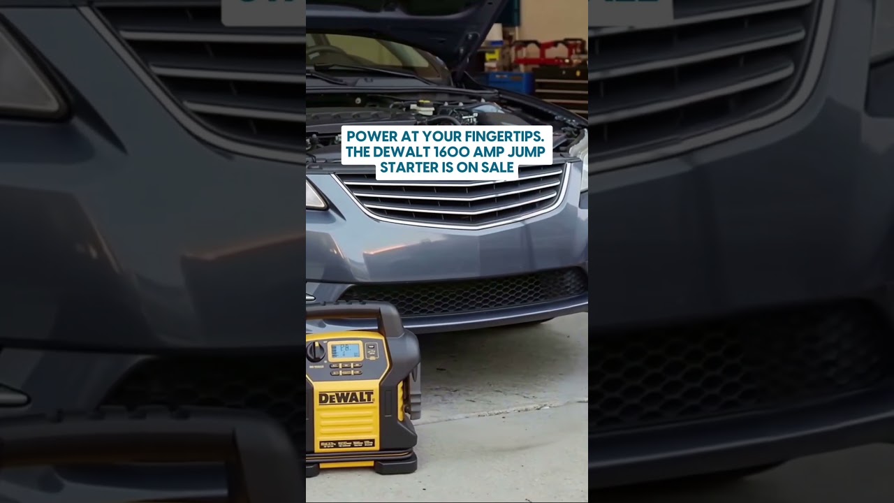 DEWALT digital power station and jump starter review