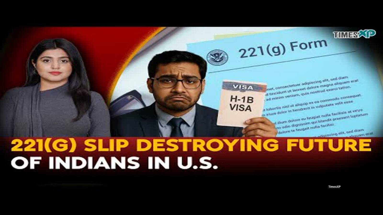221G slip destroying future of Indians in the US | Driti Atri explains