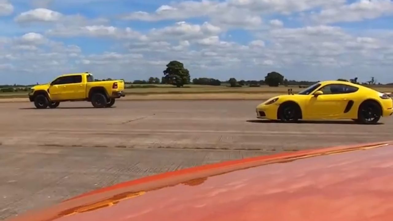 Viral Brake Test Video Captures What Really Happens When a Porsche, a ...