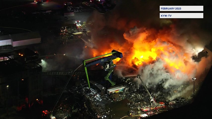 Camden junkyard fires lead to lawsuit against recycler