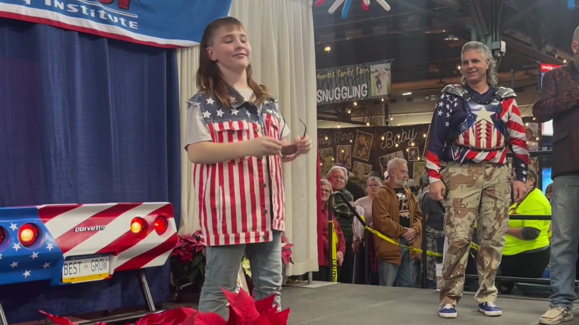 Pennsylvania Farm Show mullet contest draws big crowd