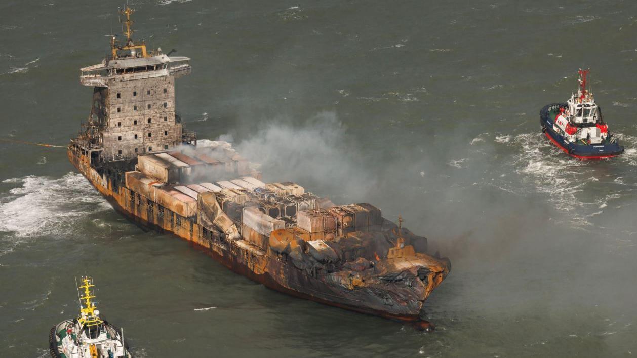 Ship crash captain questioned over actions
