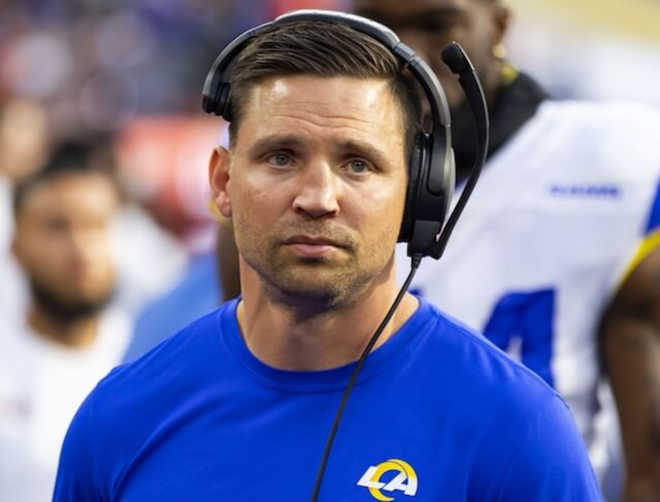 Rams assistants Chris Shula, Nate Scheelhaase & Mike LaFleur ...