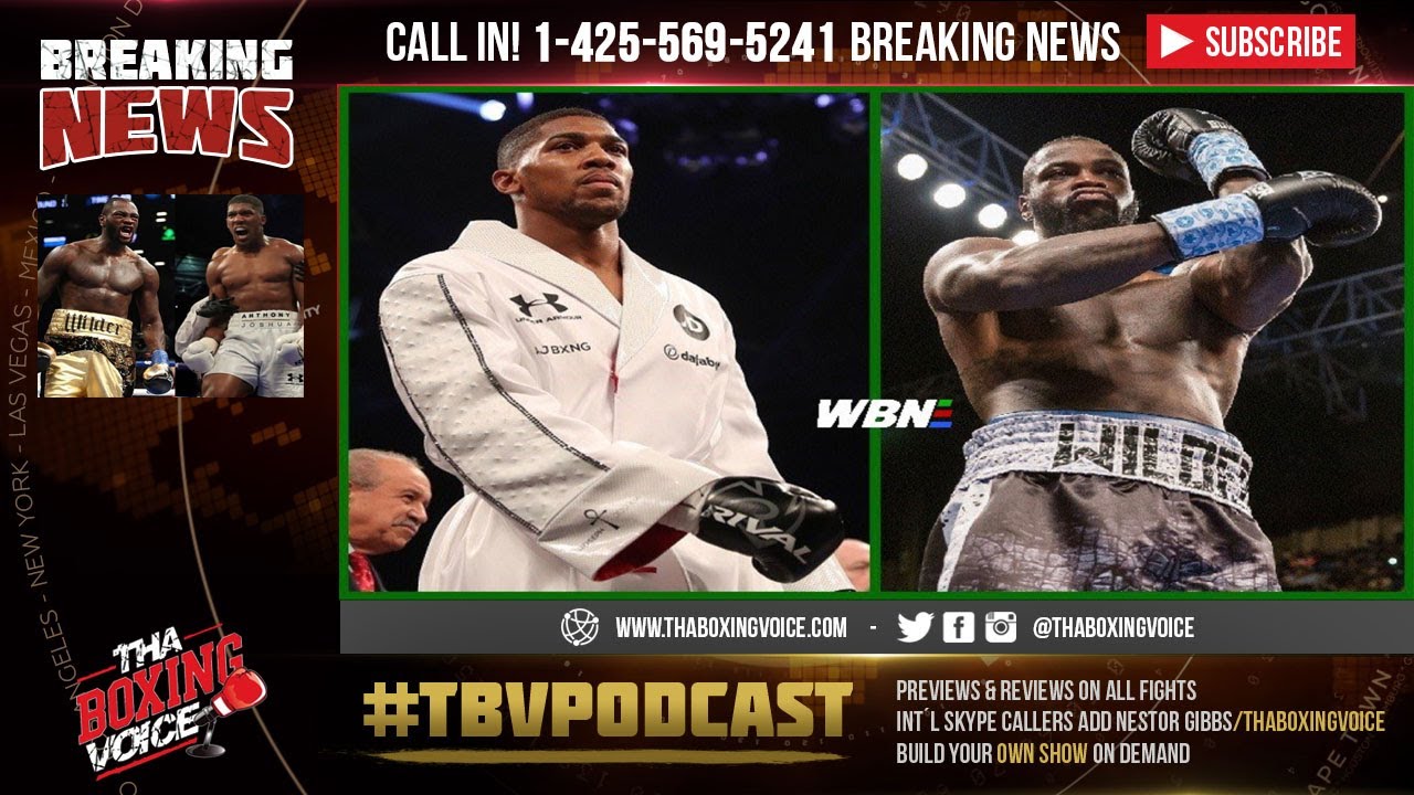 🚨 Anthony Joshua hasn't signed contract. No rematch if a draw⁉️😱