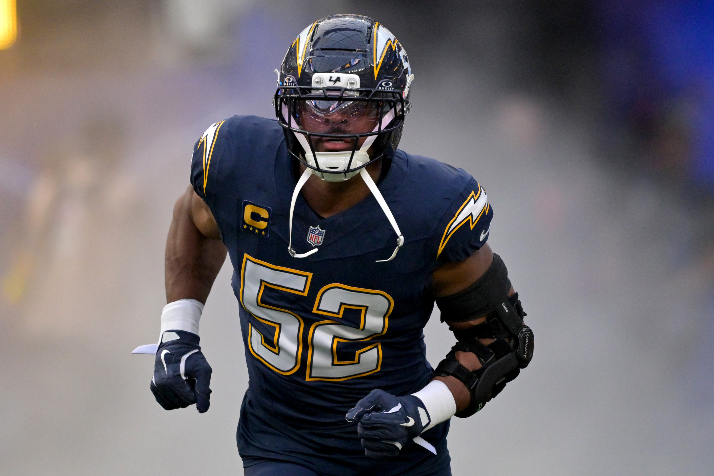 Chargers OLB Khalil Mack undecided on future