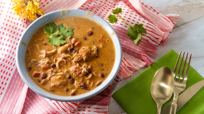 The chain restaurant chicken enchilada soup that's definitely worth ...