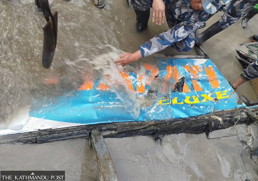 Passenger bus missing in Chitwan landslide found after 18 months