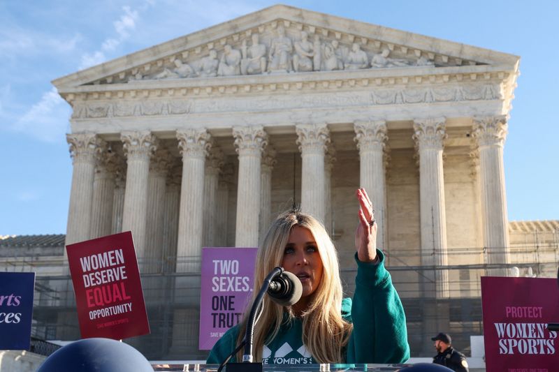 US Supreme Court conservatives lean toward allowing transgender sports bans