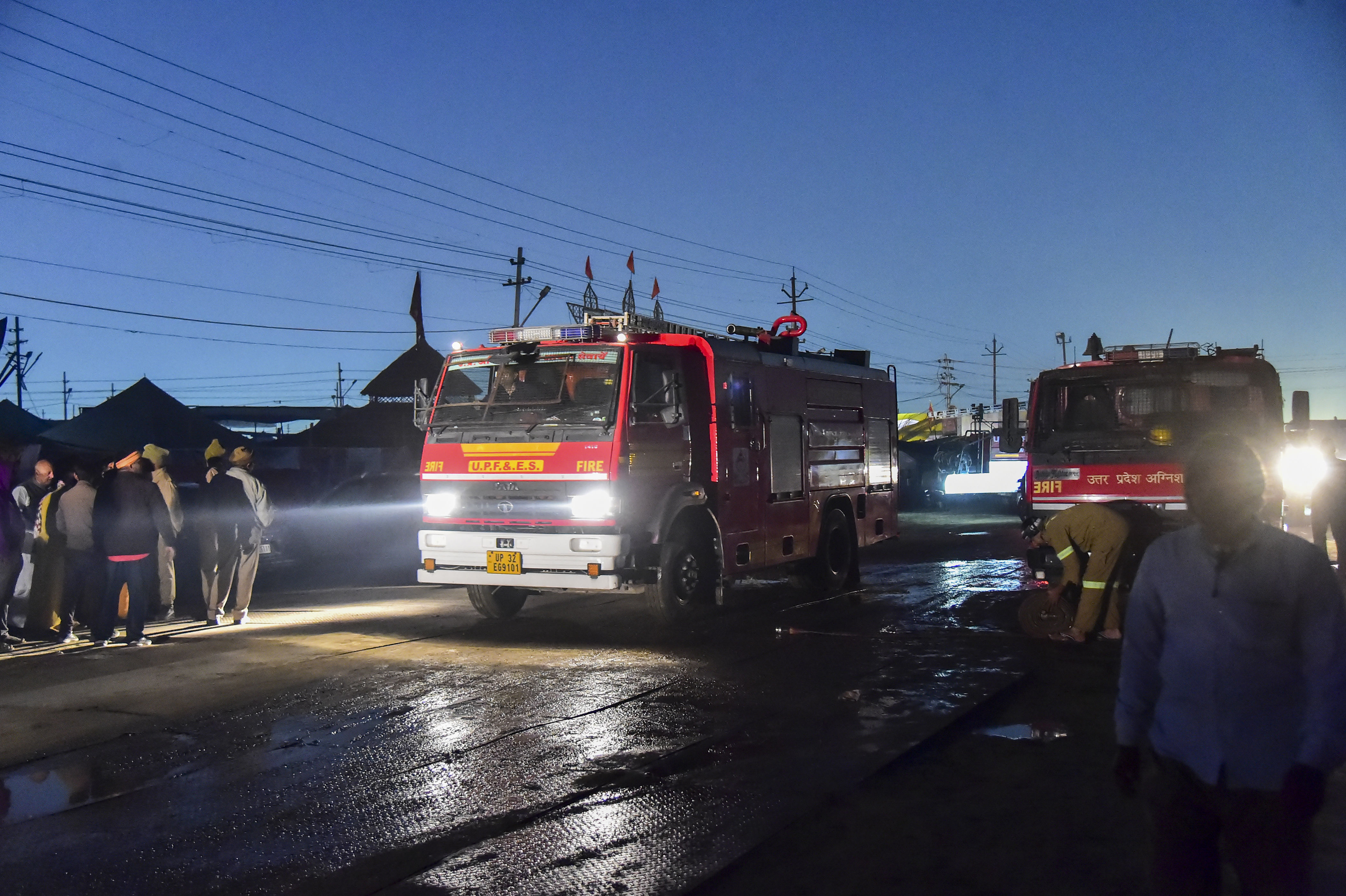 Fire at camp in Magh Mela venue in Prayagraj, no casualty