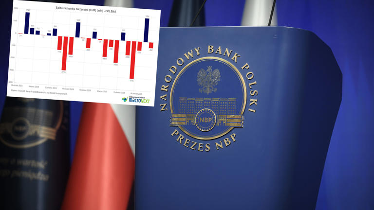 Negatywna niespodzianka w danych NBP. Polska na dużym minusie