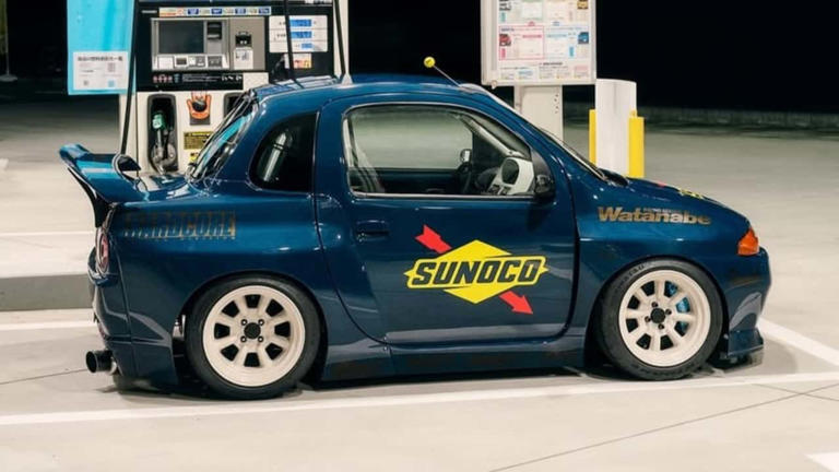 This is the cutest Nissan Skyline R32 GT-R you'll ever see