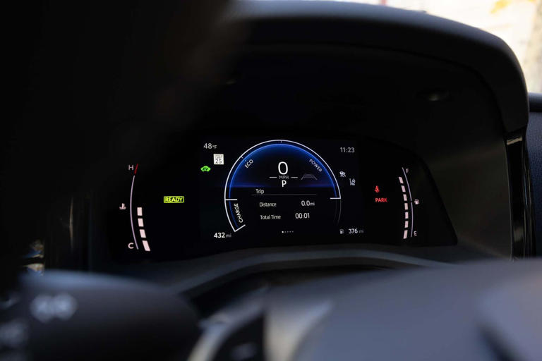 View interior photos of the 2026 Toyota Camry Nightshade